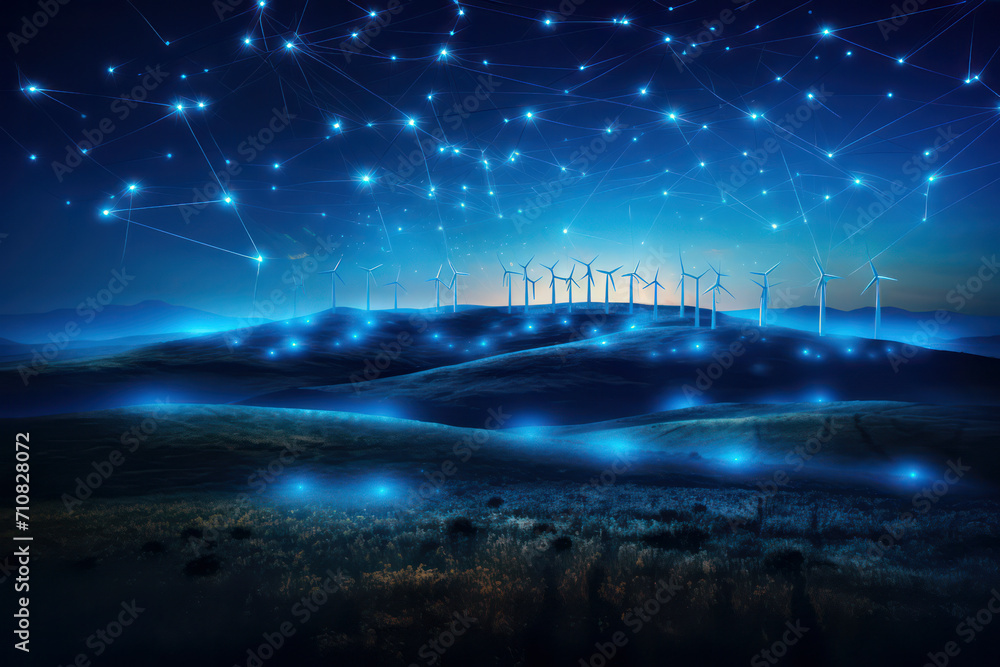Wind Energy for a Sustainable digital Future, banner, Digital ...