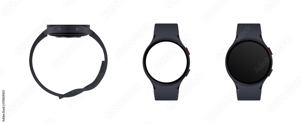 Samsung Galaxy Watch 6 mockup. Editorial new Galaxy Watch 6 electronic ...