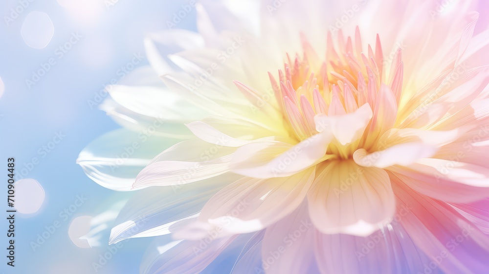 pastel light rainbow background illustration gradient spectrum, prism ...