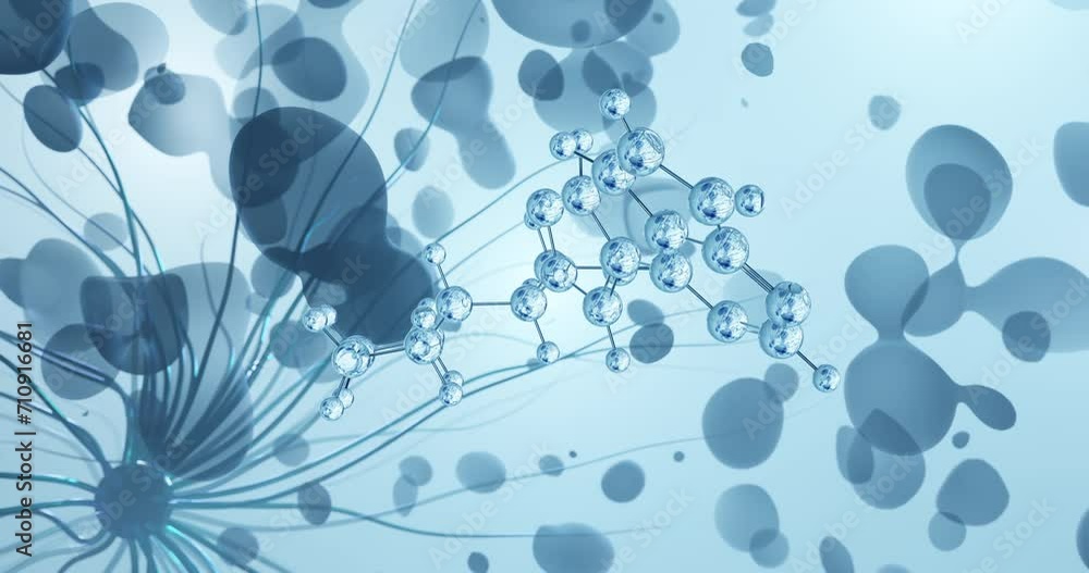 Deuruxolitinib Rotating Molecular 3d Structure Ball And Stick Model Looped Video Ctp 543 Vídeo