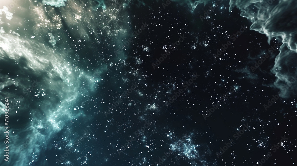 Scenic Animation Galaxy Outer Space Moving Stars Loop Animation. Copy ...