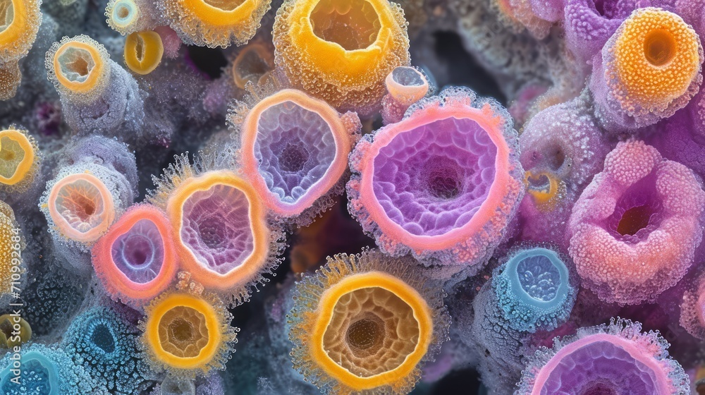 Microscopic View of Actinomyces Israelii Actinomycosis AI Generated ...