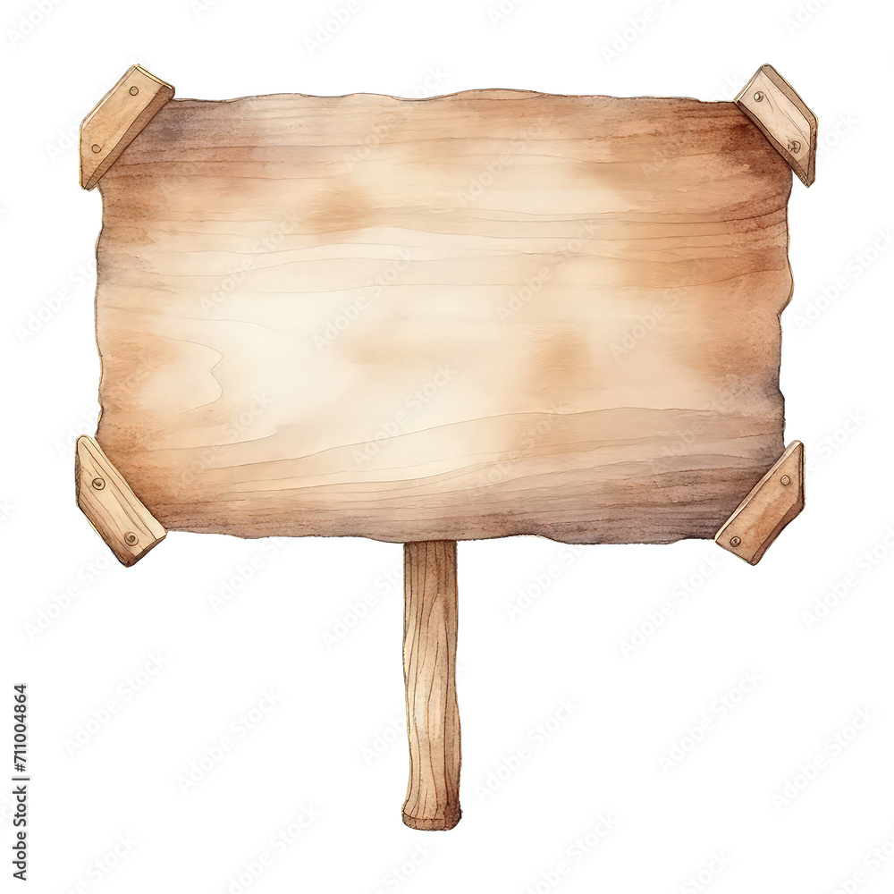 Blank empty wooden rustic signage sign board signpost post wood on ...