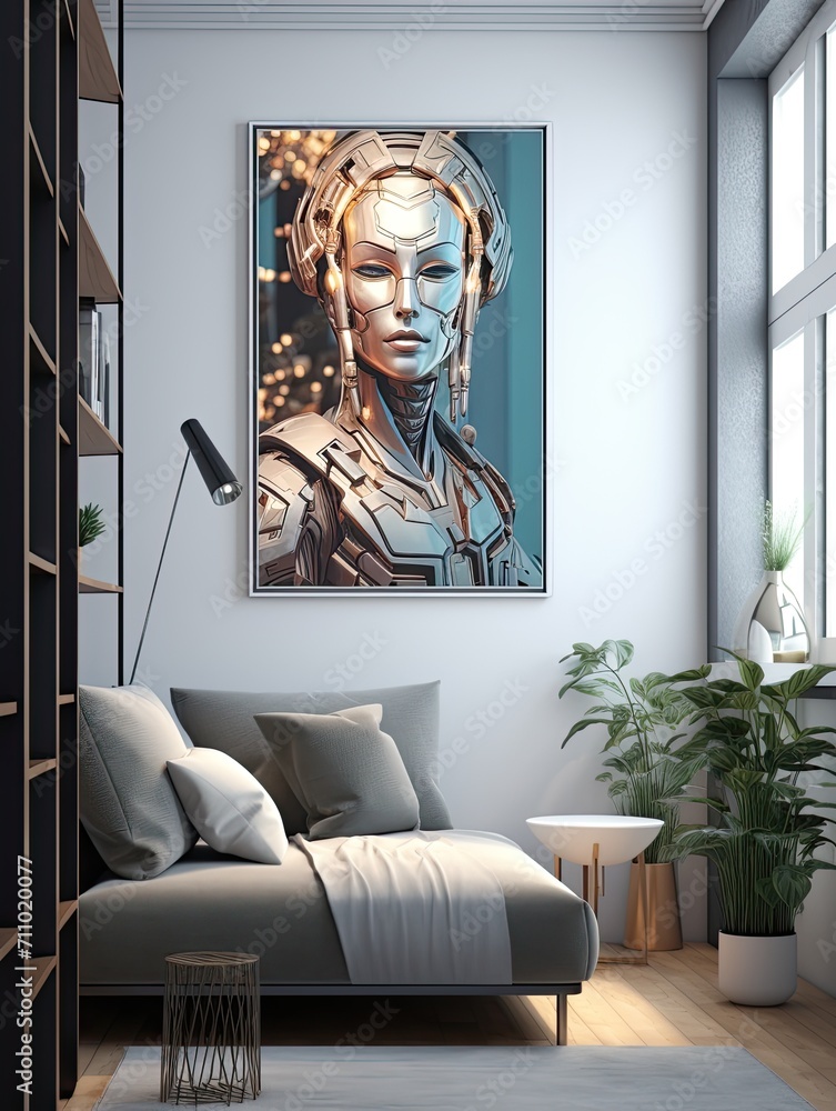 Explore the Future: Robotics and Artificial Intelligence Wall Prints ...