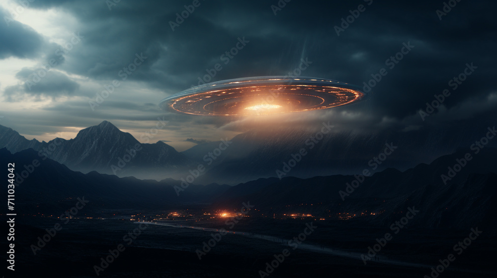 Alien, alien from other planets, from outer space, stranger ...