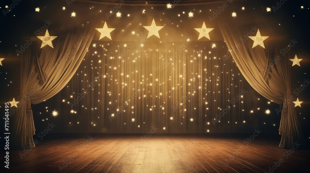 recognition star award background illustration achievement honor ...