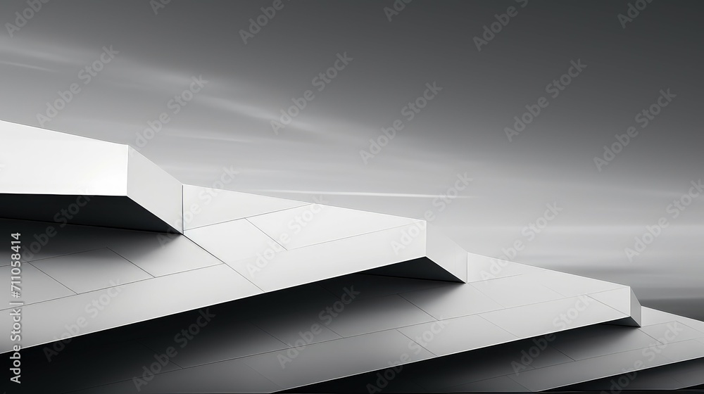 virtual digital architecture background illustration rendering d ...