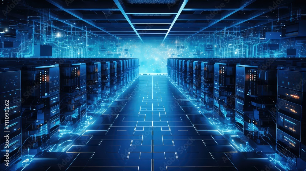 internet network tech background illustration connectivity router ...