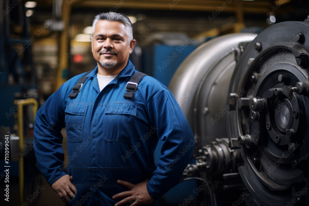 A seasoned Industrial Radiographer, with years of experience, captured ...