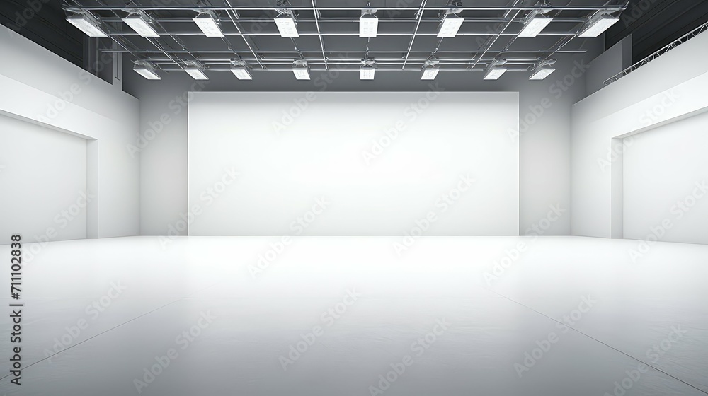 curtains stage studio background illustration spotlight microphone ...