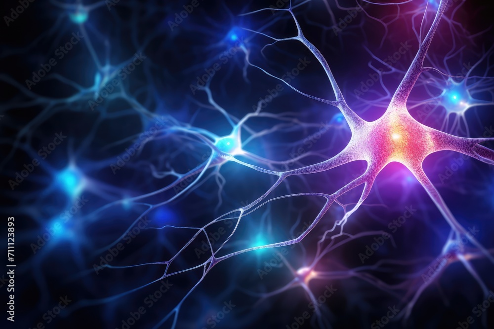 Anatomy brain nerve cells. Neuronal Mind Cell Network Neurons elongated ...