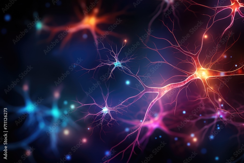 Neuronal network neurons brain Neurofeedback, synapses, neurosciences ...