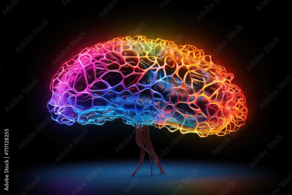Motley brain creativity, insight, mind axon flow state. Ideation ...