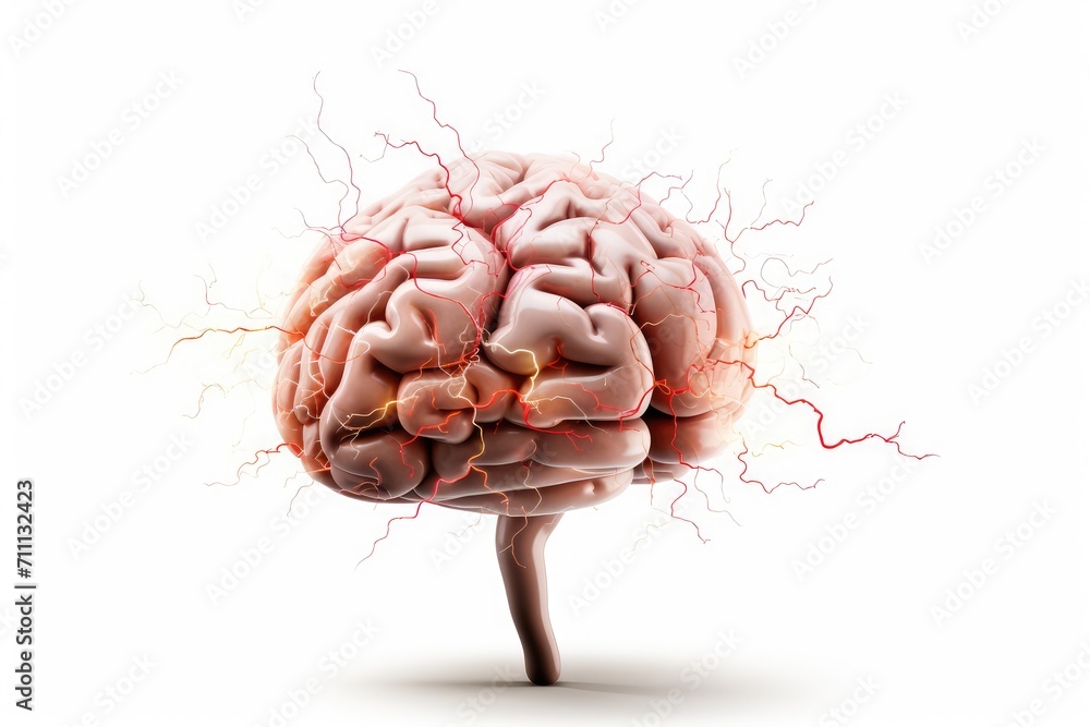 Cerebral metabolism, brain lightning Thunderbolt flashes. Glucose ...