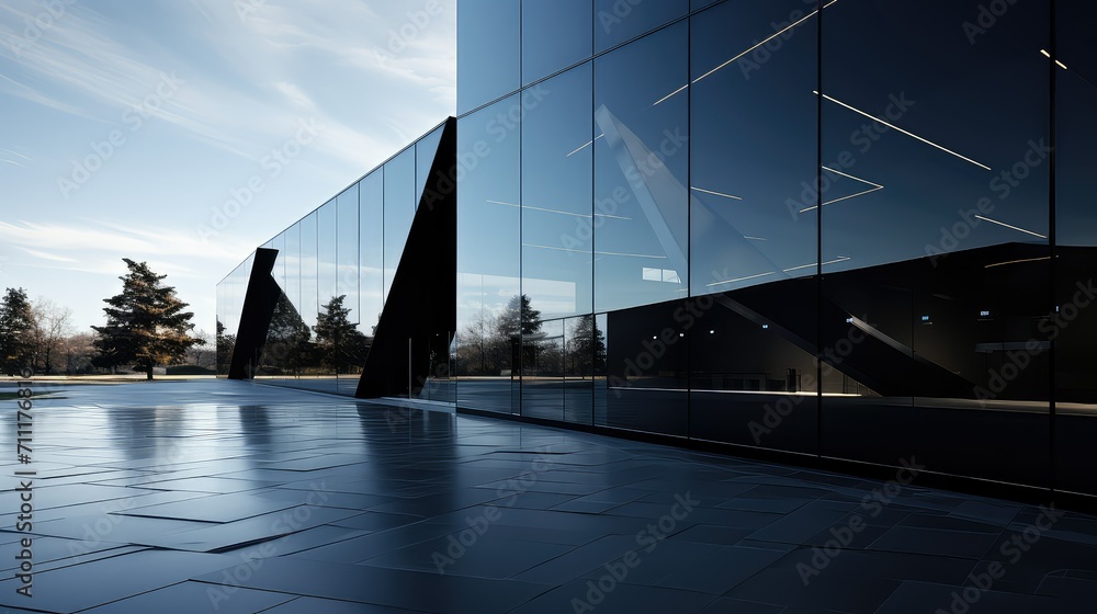 design black architecture background illustration modern urban ...