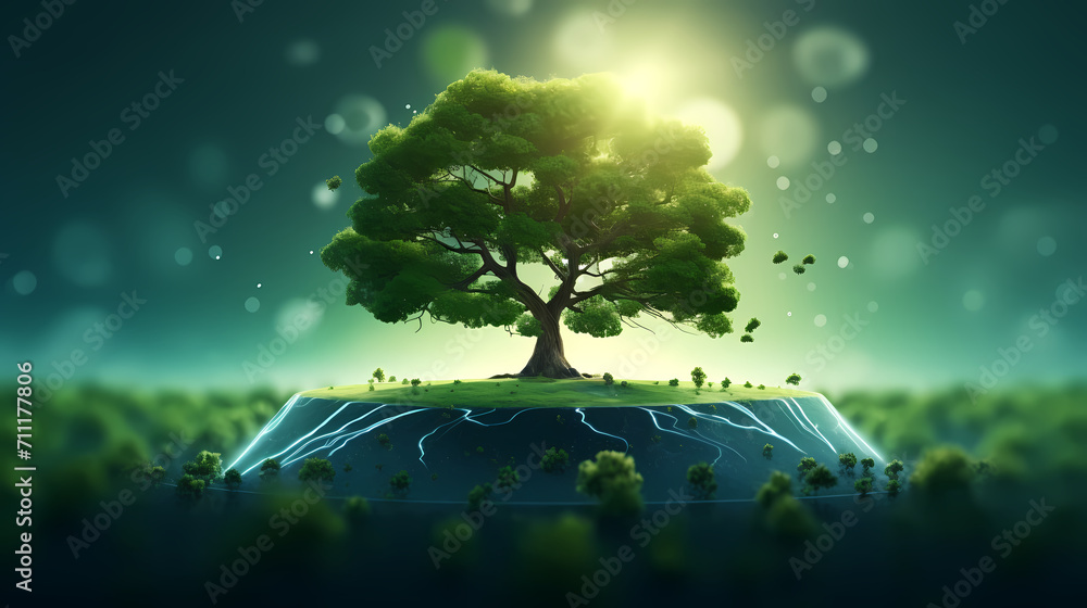 Environmental protection background, world environment day background ...