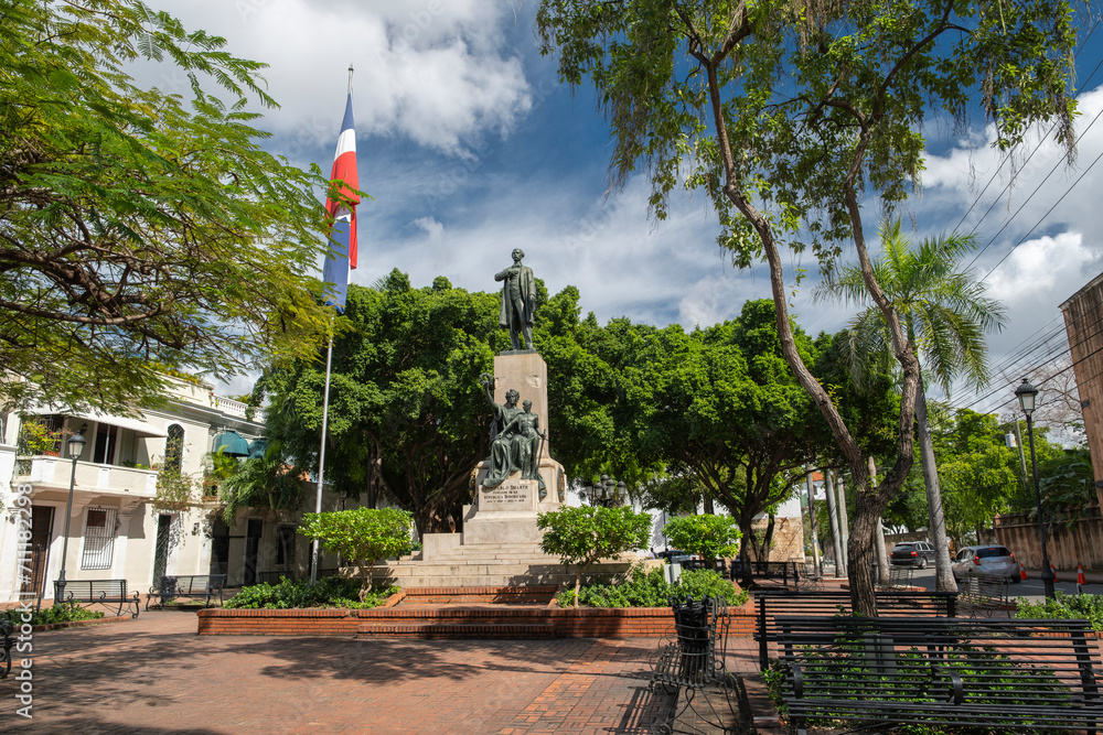 Foto de Statue of Juan Pablo Duarte nation's founding father and ...
