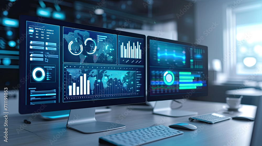 Virtual Interface Wallpaper and Background for Professional ...