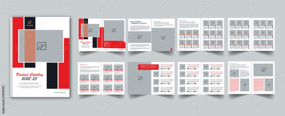 Product Catalogue & modern a4 product catalog design template ...