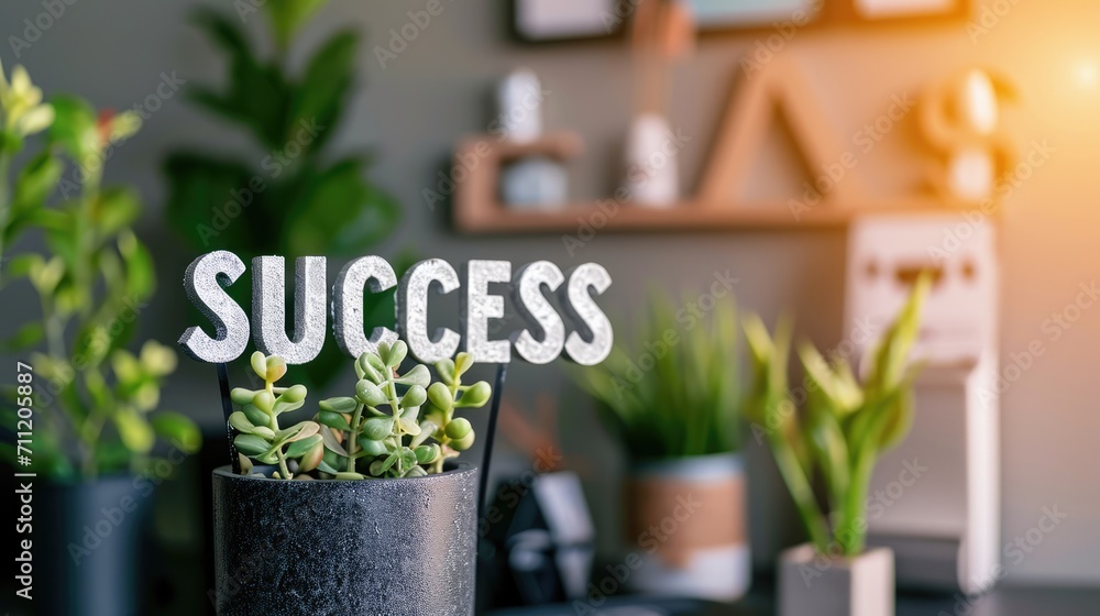 Success in the Business Office: Motivational Display, Corporate ...