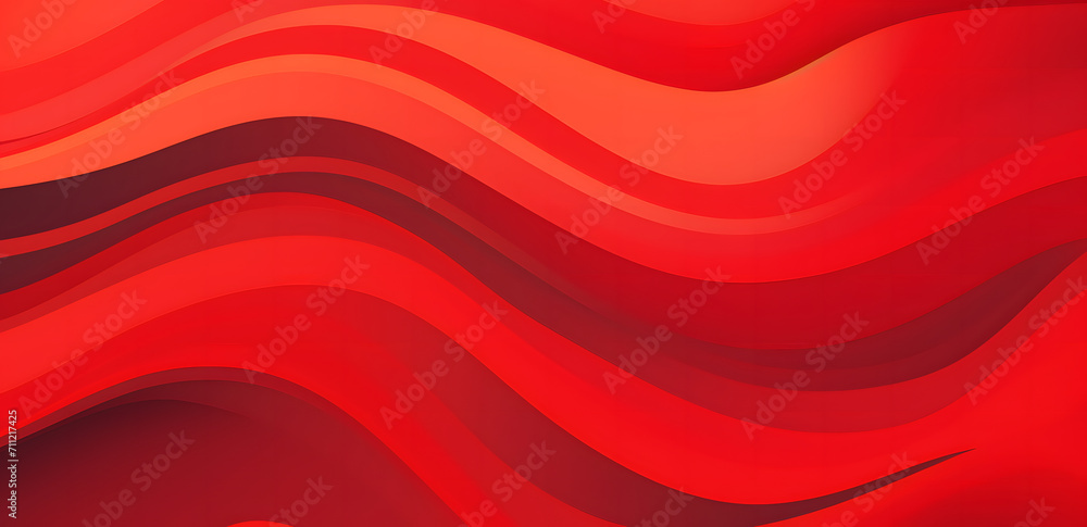 Waved red background with a wavy pattern, Chinese New Year festivities ...