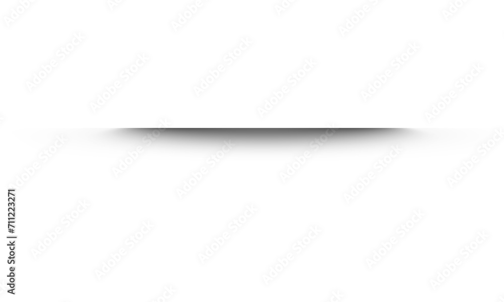 Paper shadow effect. Realistic transparent overlay shadows for poster ...