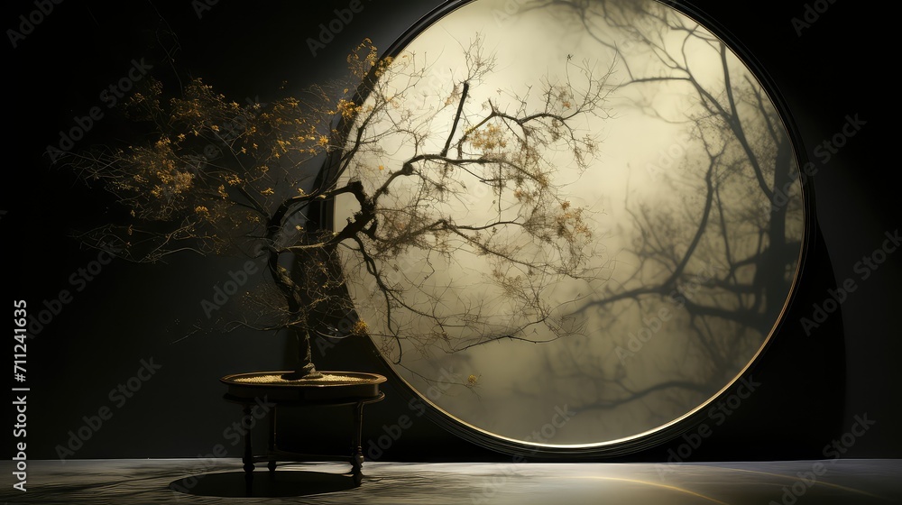 light shadow round background illustration gradient texture, design ...