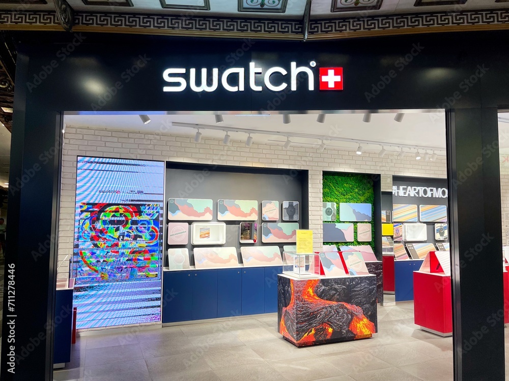 Brand Swatch store. Official shop of Swatch Group Ltd. Famous Swiss ...