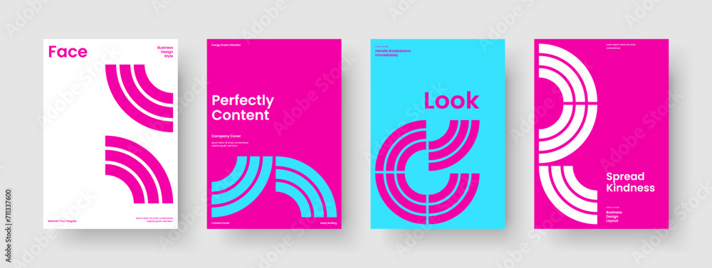 Abstract Banner Design. Creative Book Cover Layout. Modern Background ...