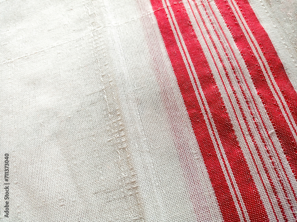 Gamosa or gamusa is a traditional textile pattern from Assam. It is a ...