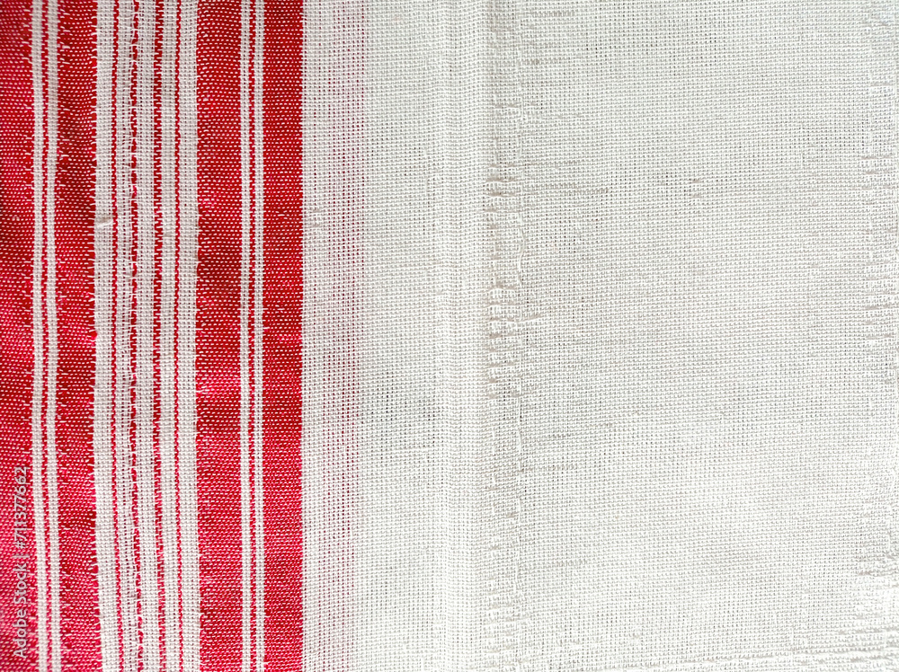 Gamosa or gamusa is a traditional textile pattern from Assam. It is a ...