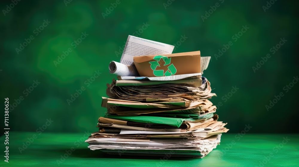 eco recycle green background illustration friendly environment, earth ...