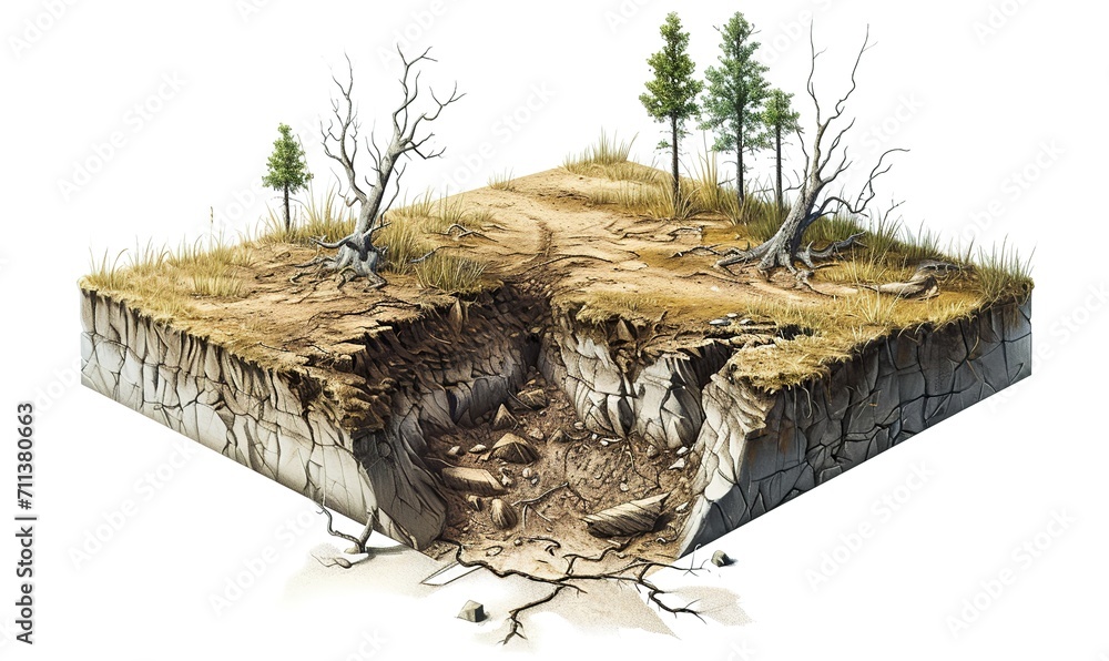 Isometric view, Parallel, Environmental degradation, air depletion ...