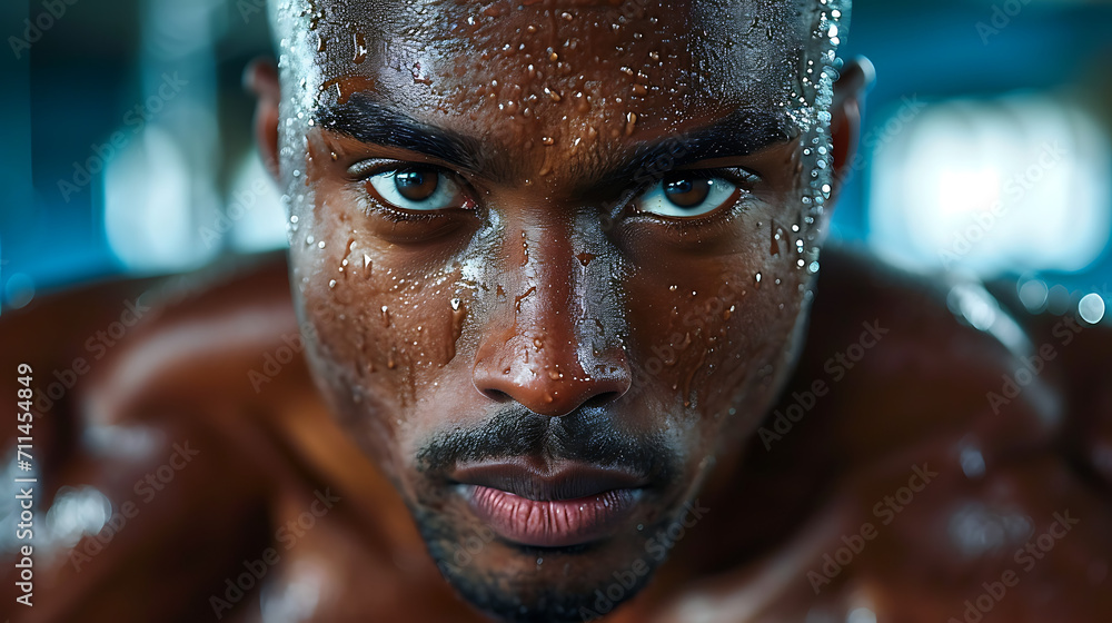 portrait of a fitness model. - Fitness motivational Transformation ...