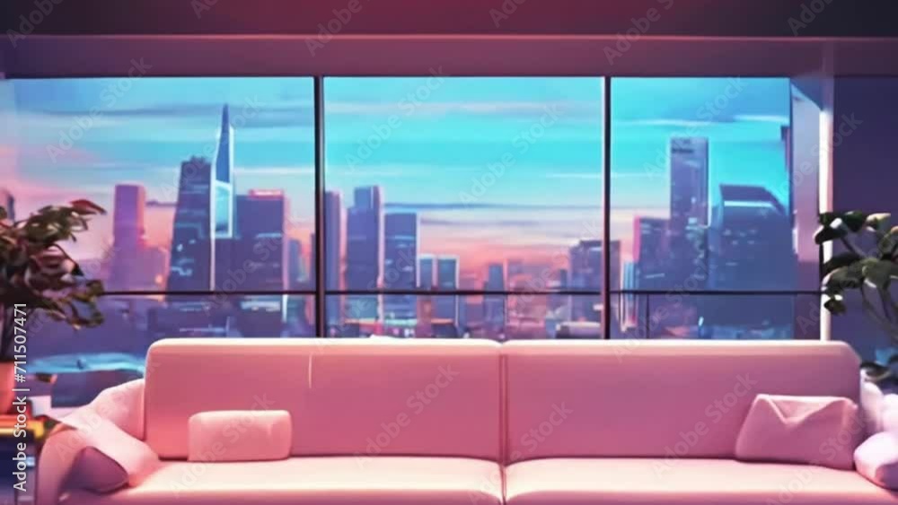 luxury living room, animated virtual backgrounds, stream overlay loop ...