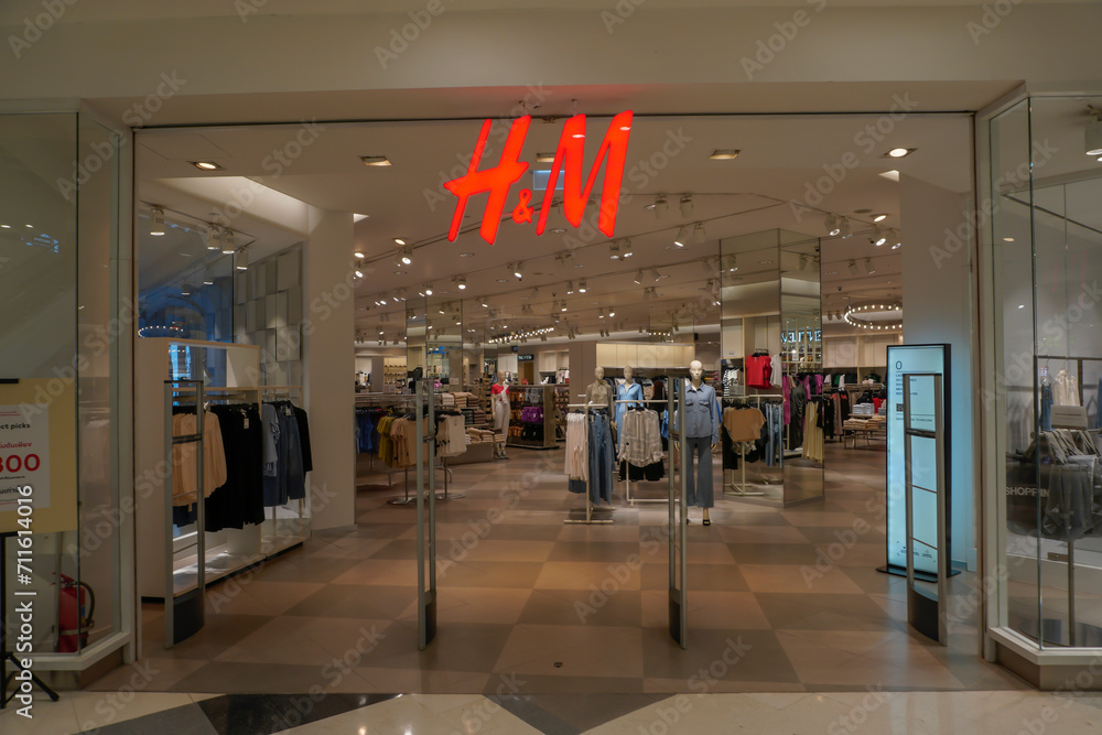 Bangkok, Thailand, 18 January 2024 The HM brand, founded by Erling ...