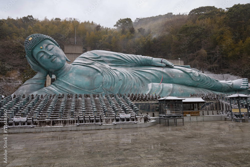 Nanzoin Temple, Fukuoka, Japan - JANUARY 24, 2023 : Nanzo-in Temple is ...