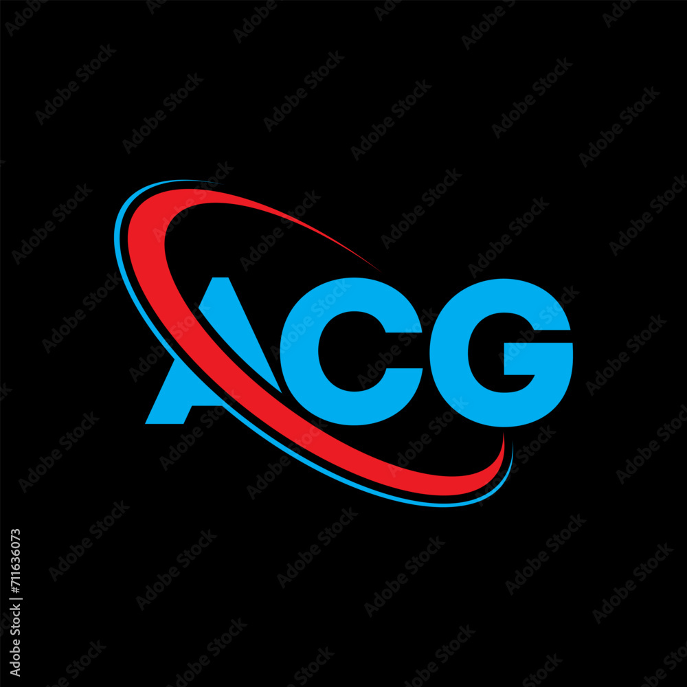 ACG logo. ACG letter. ACG letter logo design. Intitials ACG logo linked ...