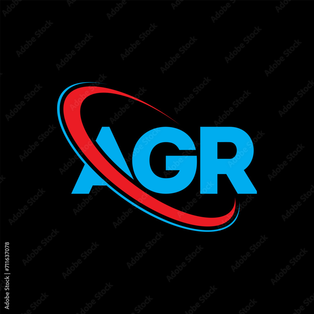 AGR logo. AGR letter. AGR letter logo design. Initials AGR logo linked ...