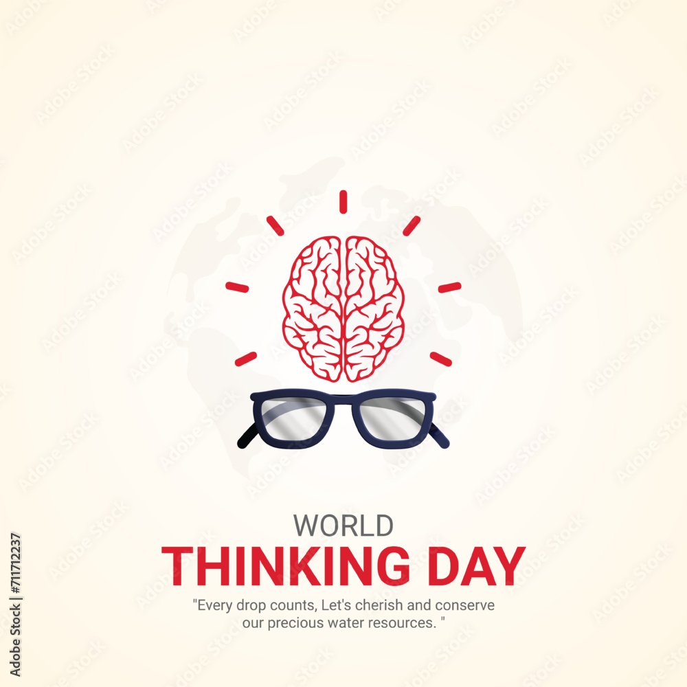 World Thinking Day. World Thinking Day creative ads design Feb 22 ...