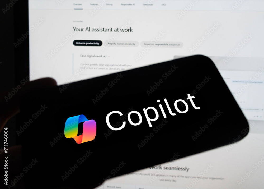 Microsoft Copilot Artificial Intelligence Assistant For Applications ...