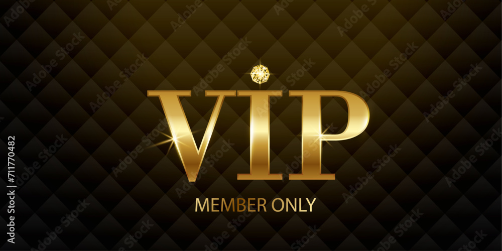 Vector VIP member card in black, with a gemstone, premium quality ...