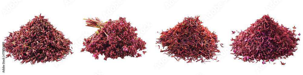 Red Valerian Flower Pile Of Heap Of Piled Up Together Hyperrealistic ...