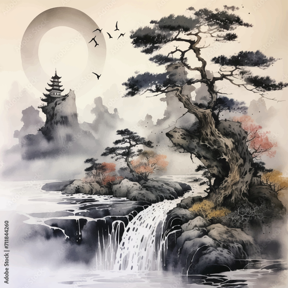 Enamel paint neo traditional art jamie coreth japanese art artists ...