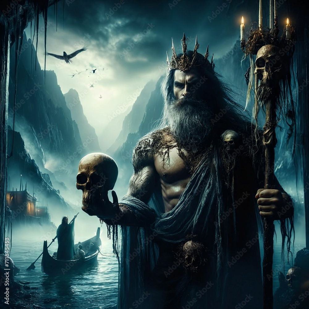 Hades Greek god of the underworld. Ruler over death and the dead ...