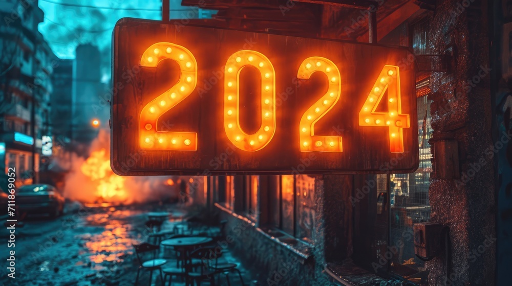 Foto de 2024 is the year of the big war, fire will break out, world ...