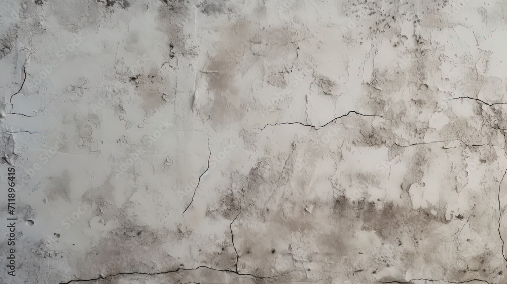 Concrete background with pronounced and uneven traces of forms and ...