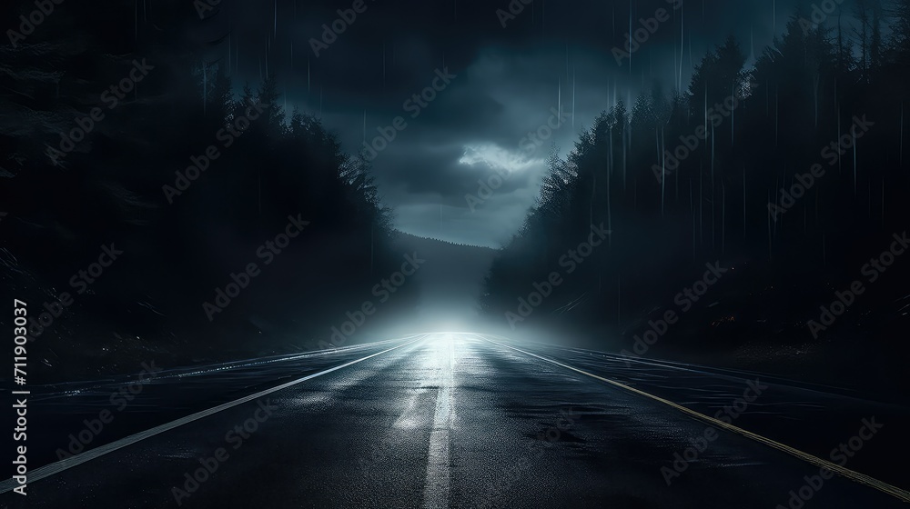night dark road background illustration street black, asphalt shadow ...