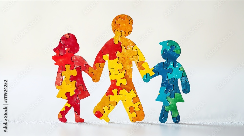 Family Support: Imagery portraying a family engaged in supportive ...