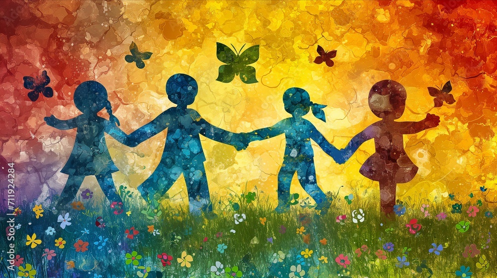 Family Support: Imagery portraying a family engaged in supportive ...